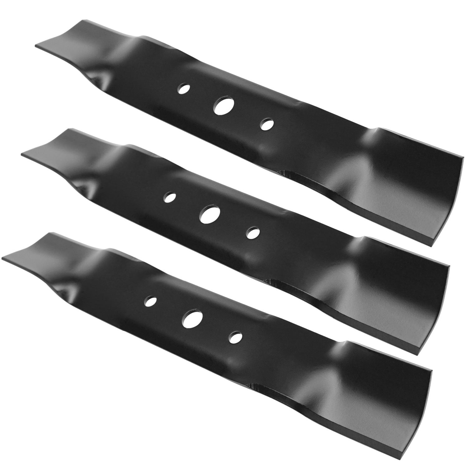 3-Blade Set for 48" Deck Replacement for John Deere GX20250 GY20568 ...